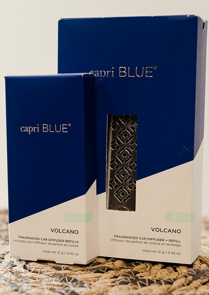 Volcano Car Diffuser + Refill - Capri Blue *2 Options* – Fred Design Studio
